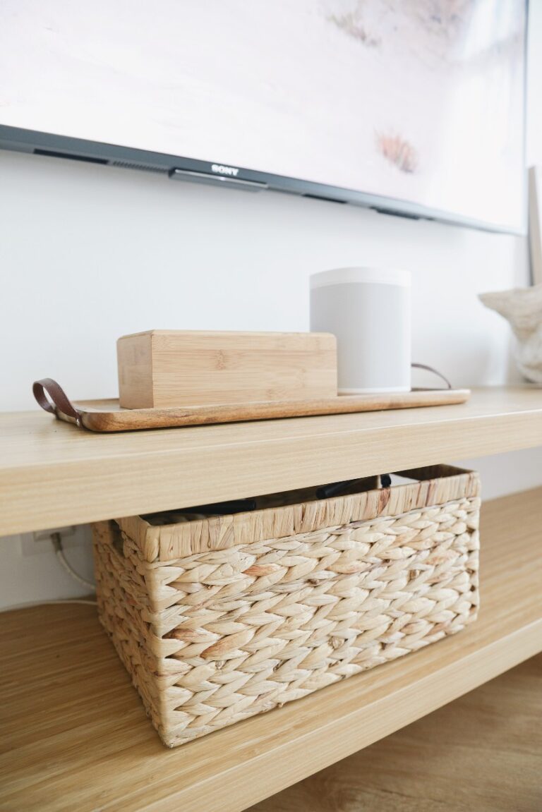 How To Style A TV Console In Six Easy Steps