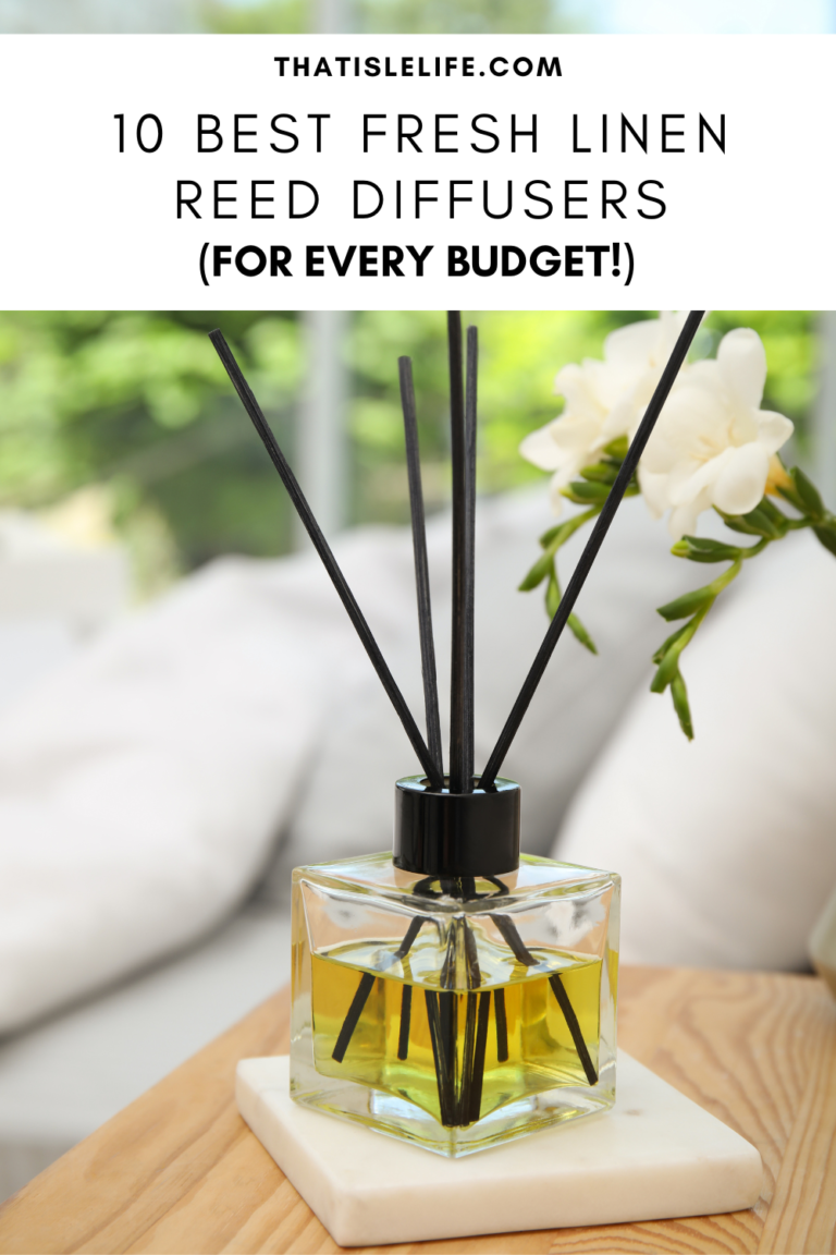 10 Best Fresh Linen Reed Diffusers For Every Budget - That Isle Life