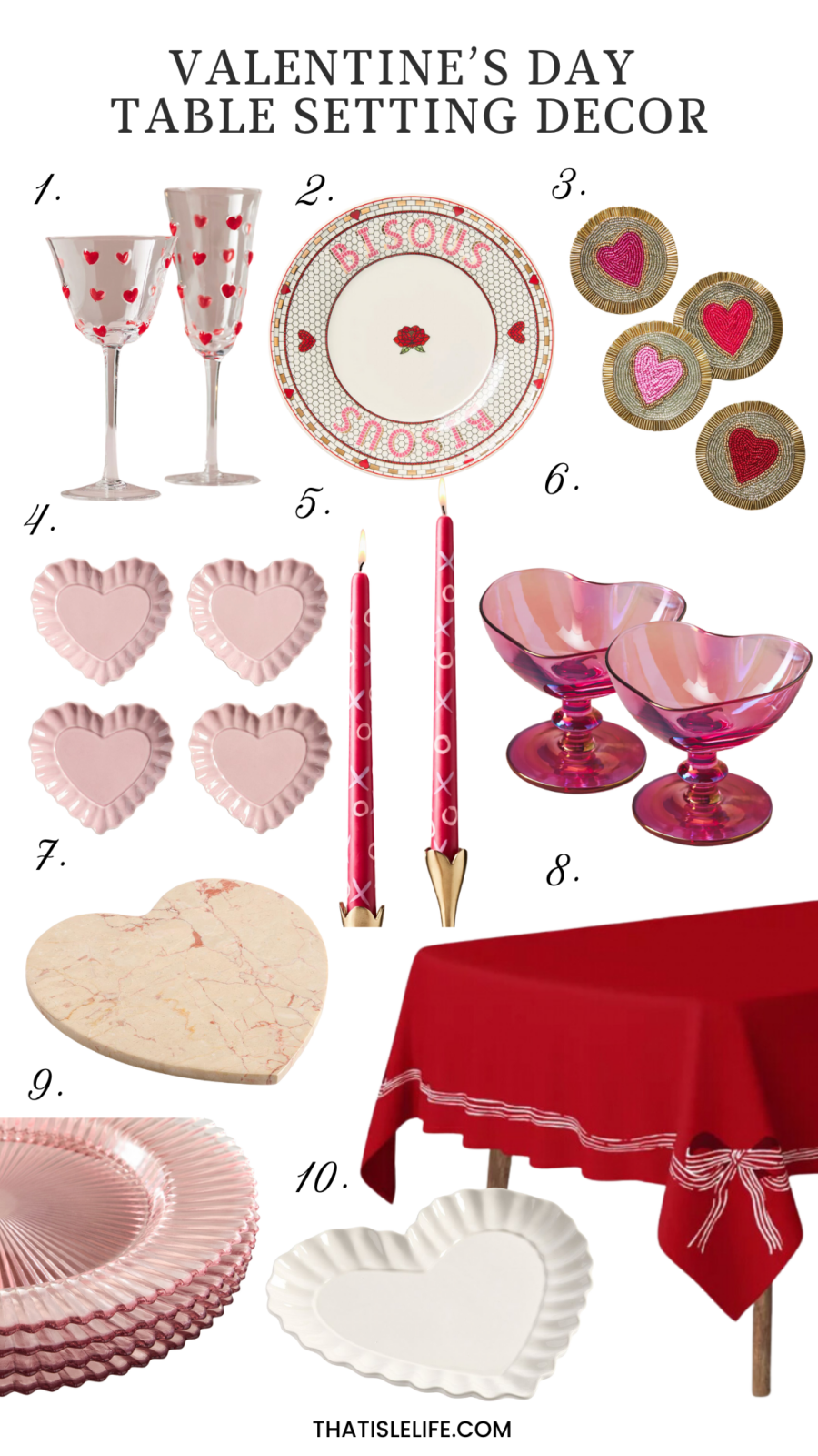 15 Simple Ideas To Decorate A Table For Valentine's Day