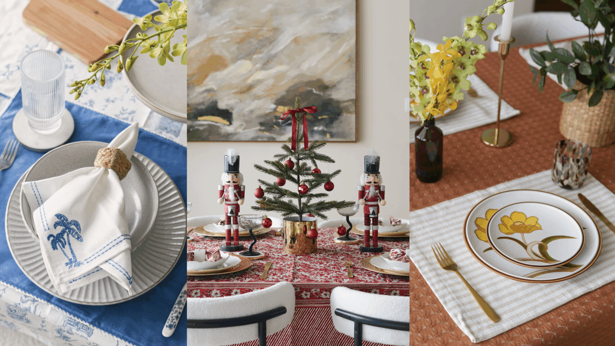 10 Easy Seasonal Tablescape Ideas for Spring, Summer, Fall & Winter